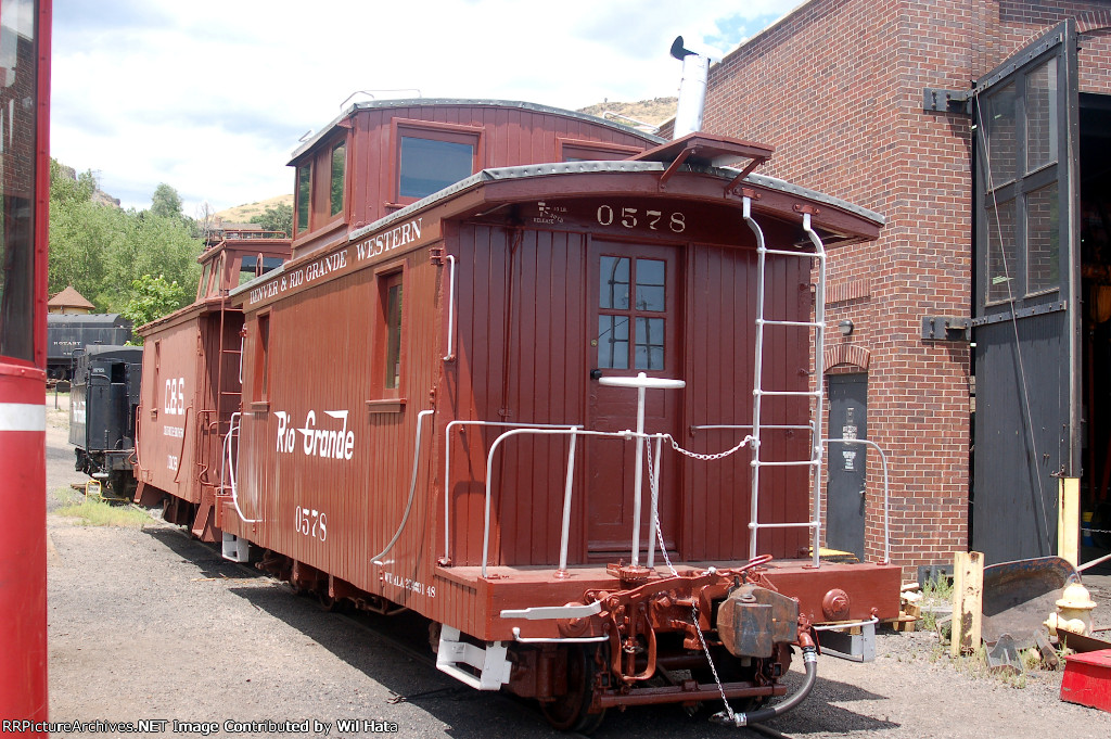 D&RGW Caboose 0578